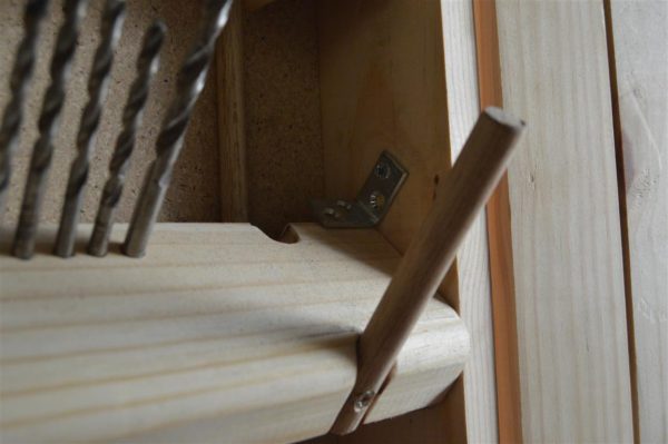 Flip Tray Drill Bit Organizer And Storage Cabinet | Free DIY Plans ...