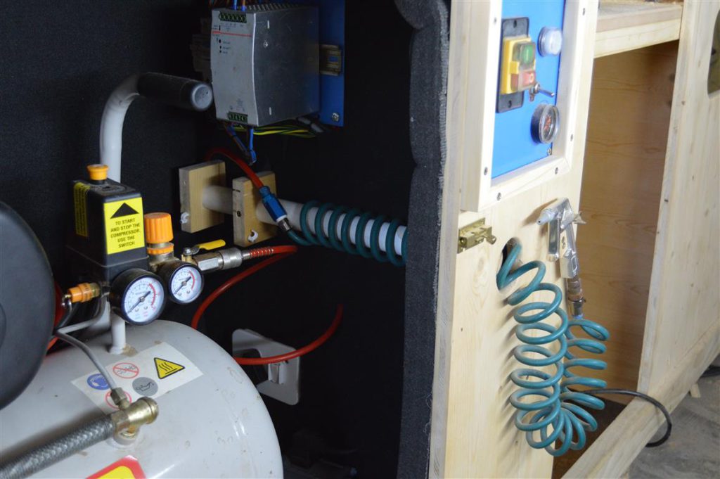 Soundproof Compressor Enclosure | ALL-IN-ONE Woodworking Workstation ...