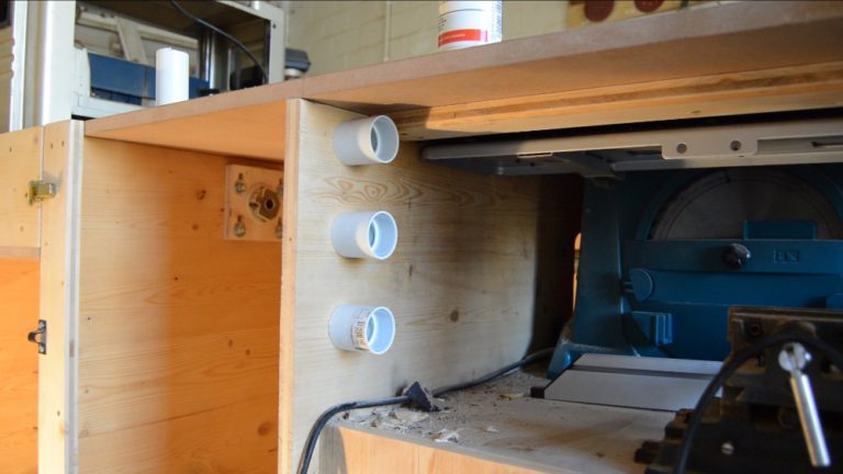 Central Dust Collection - ALL-IN-ONE Woodworking Workstation - PART 7 ...